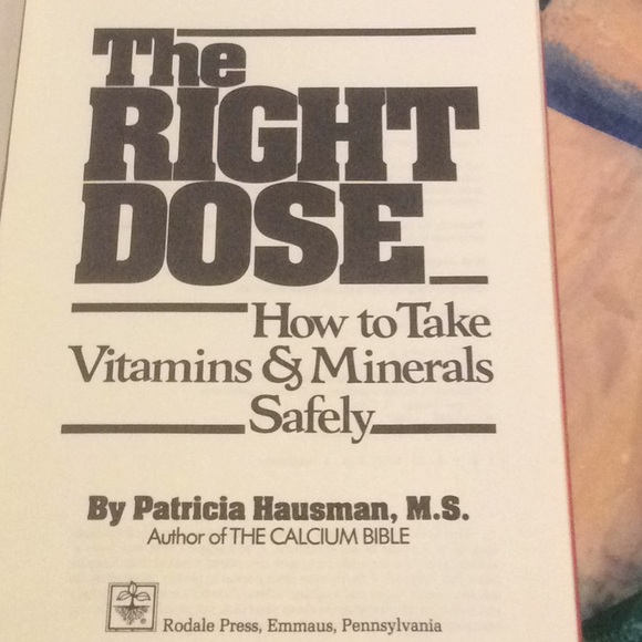 Rodale press | Accents | The Right Dose | Poshmark